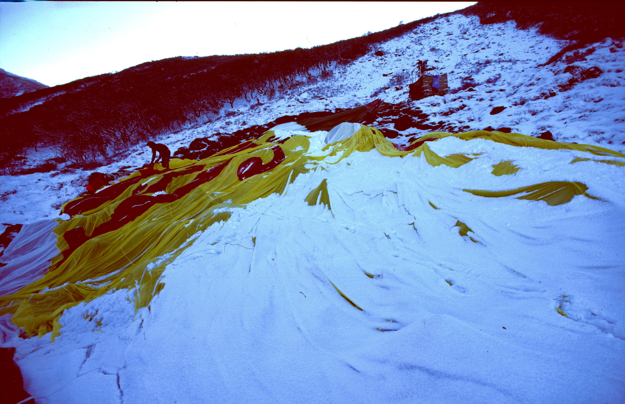 Ballooning over Everest pictures.